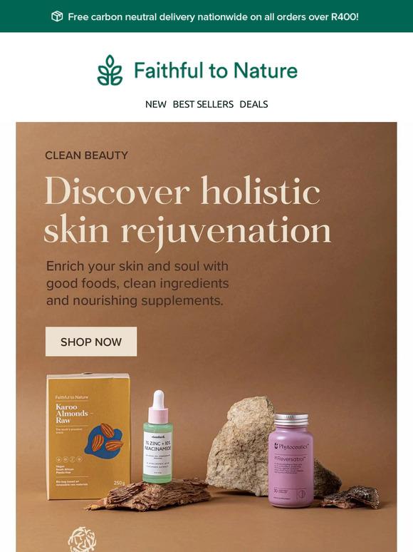 Faithful to Nature: How To Rejuvenate Your Skin 🌻 | Milled