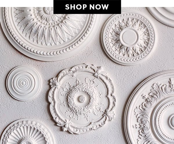 Van Dyke's Restorers: Crown Your Light Fixtures with Ceiling Medallions ...