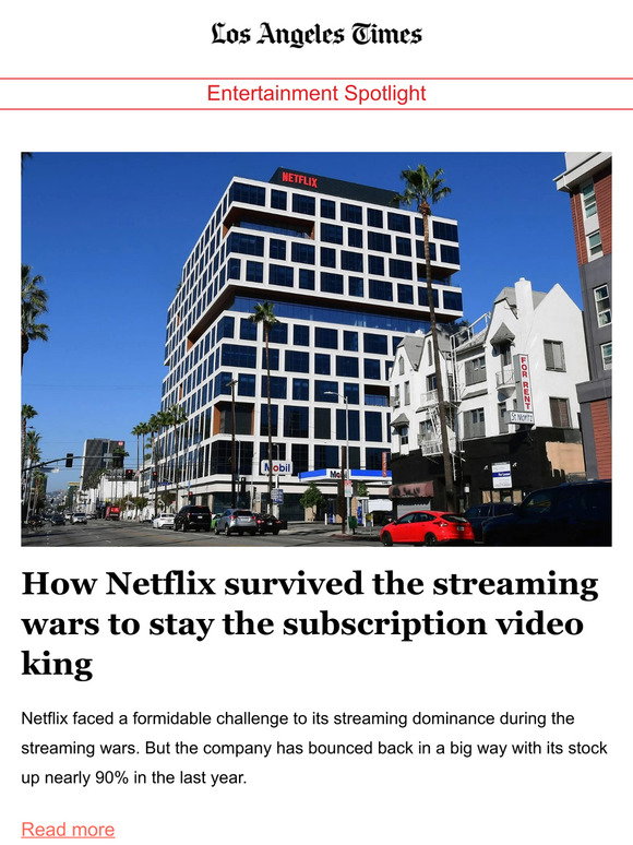 Los Angeles Times: How Netflix won the streaming wars | Milled