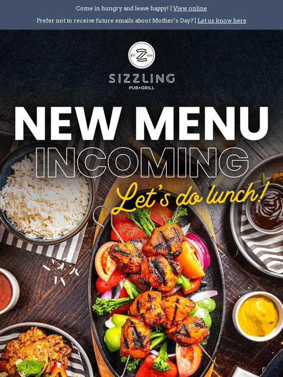 Sizzling Pubs: Meet our sizzling, flavour-packed NEW menu 😋 | Milled