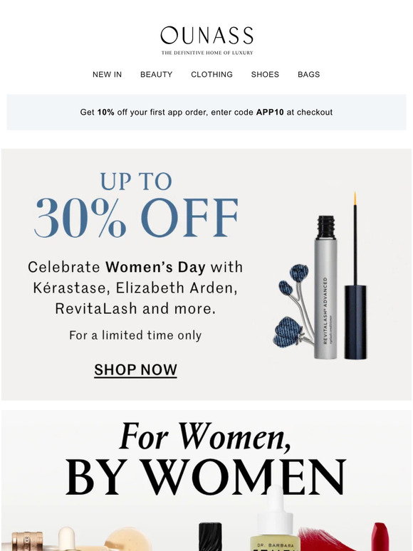 Ounass: Celebrate Women’s Day | Milled