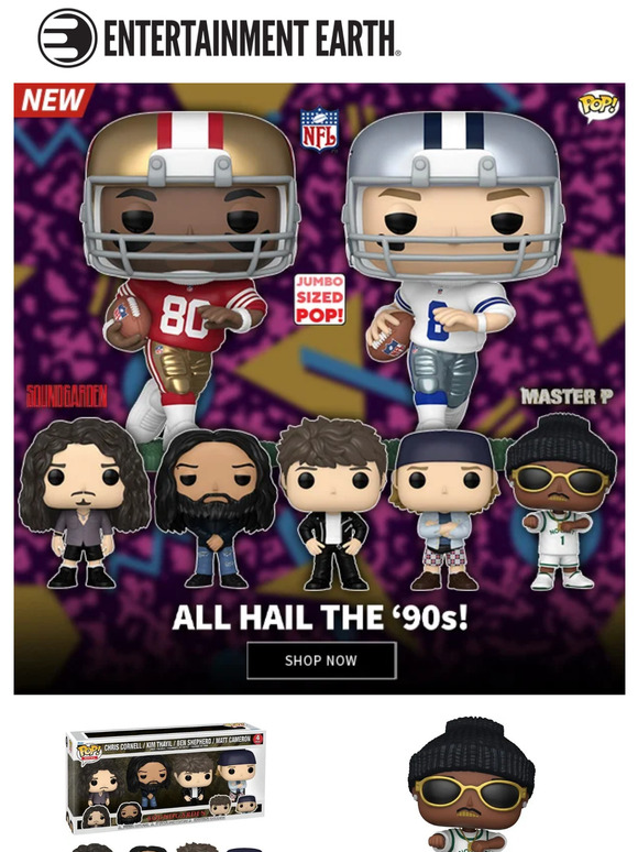 EntertainmentEarth.com: Gather 'Round - New Funko Pops! 🏈🎵 | Milled