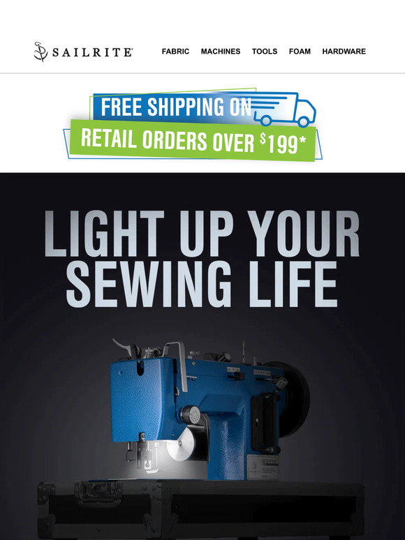 Sailrite: Look on the Bright Side | Milled