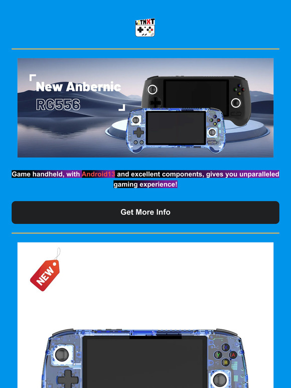 LITNXT: 💥⭐ New Anbernic RG556 Is Here! | Milled