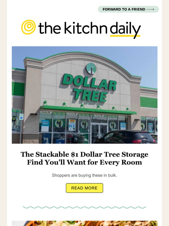 Kitchn: The Stackable $1 Dollar Tree Storage Find You'll Want for Every ...