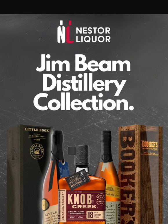 Nestor Liquor: 🥃Experience the Legacy: Jim Beam's Distillery Collection ...