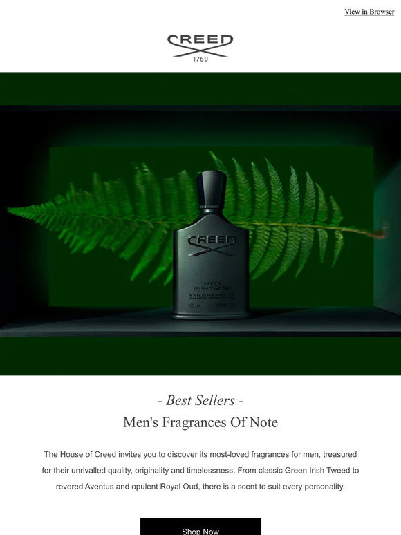 Creed: Meet The Masterpieces For The Modern Man | Milled