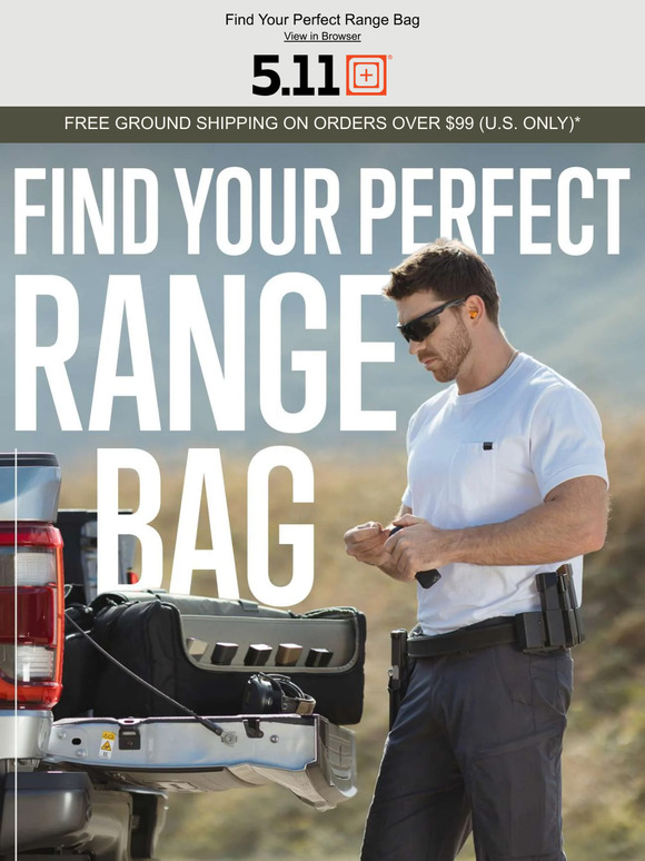 5.11 Tactical: Aiming For The Perfect Range Bag? 🎯 | Milled
