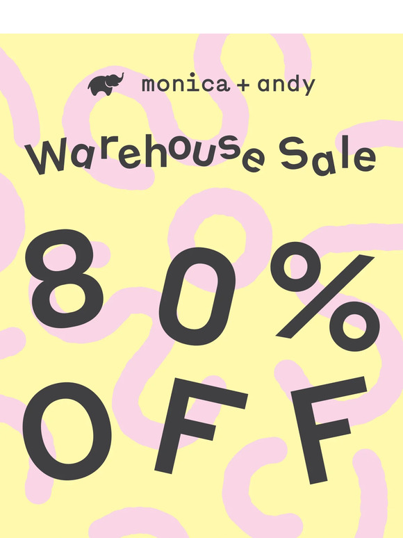 Monica + Andy: Our exclusive Warehouse Sale Site is OPEN! | Milled