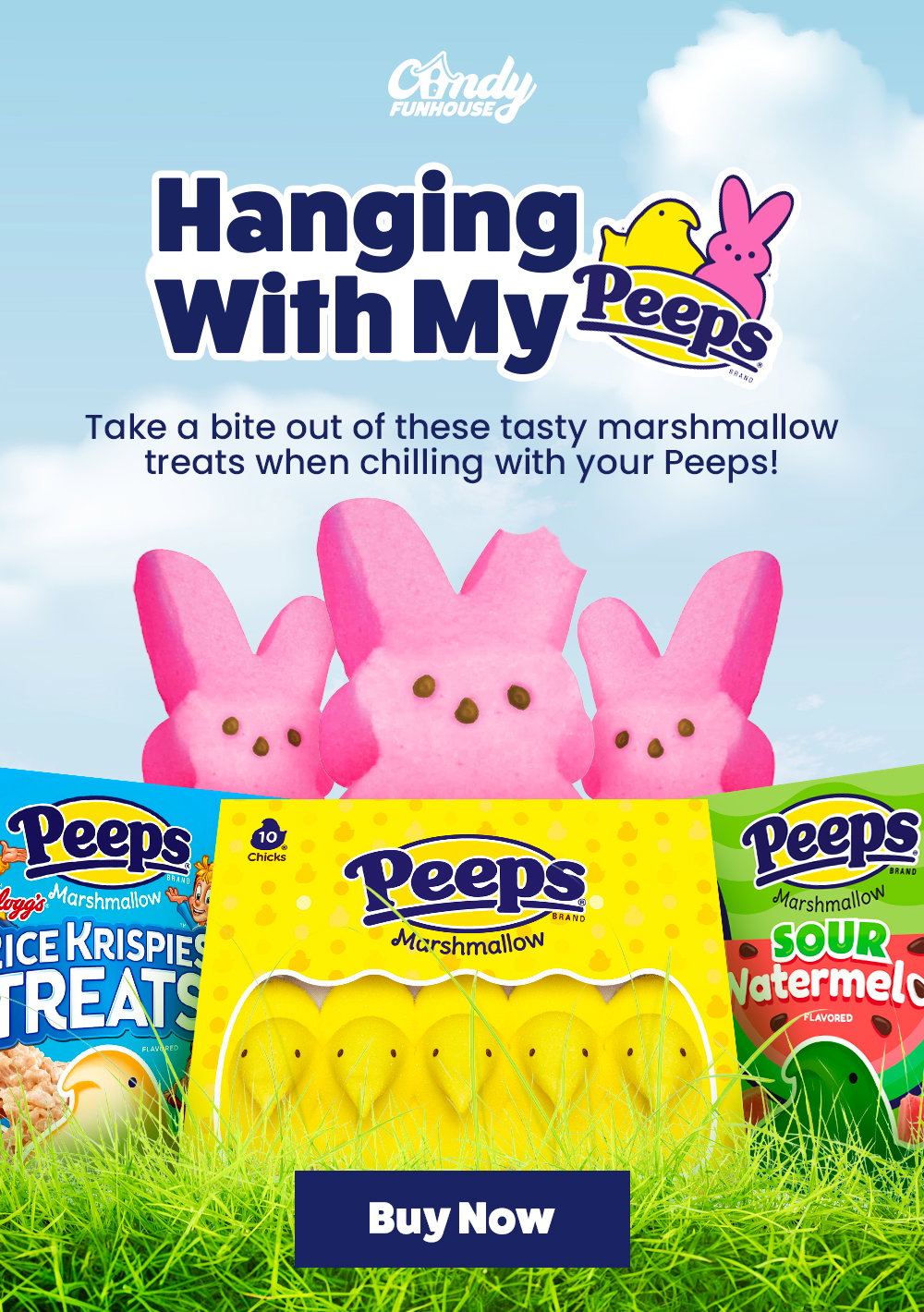 Candy Funhouse: The only way to spend Easter is with your Peeps 💛 | Milled