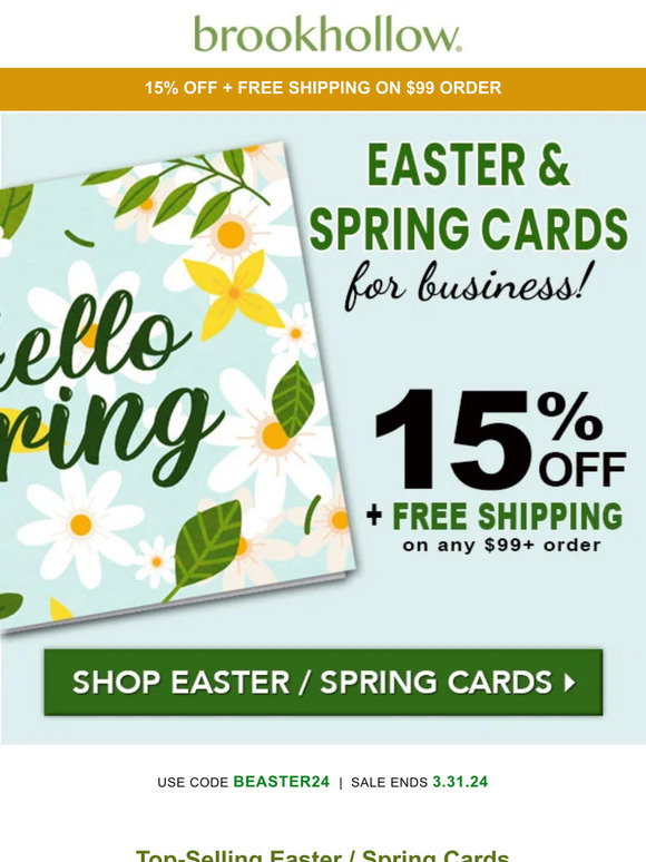 Brookhollow Cards: Explore Our "NEW" Easter & Spring Card Collection ...