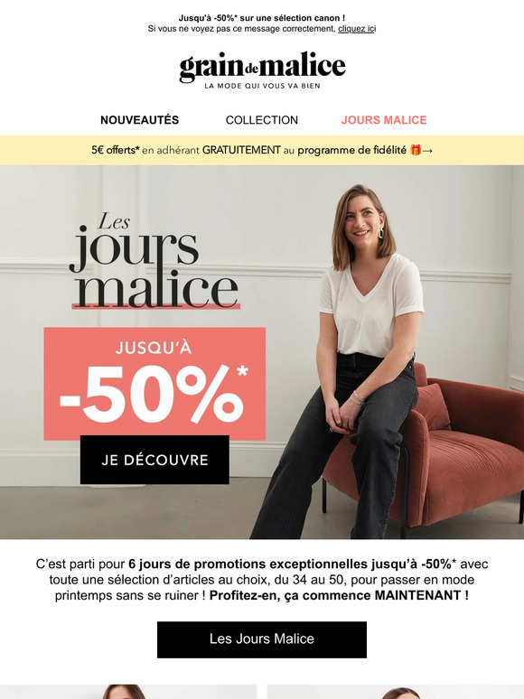 Grain de Malice: —, les Jours Malice, le retour ! 🚨 | Milled