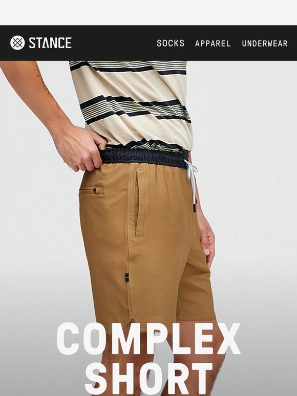 Stance: The Complex Short in All-New Styles | Milled