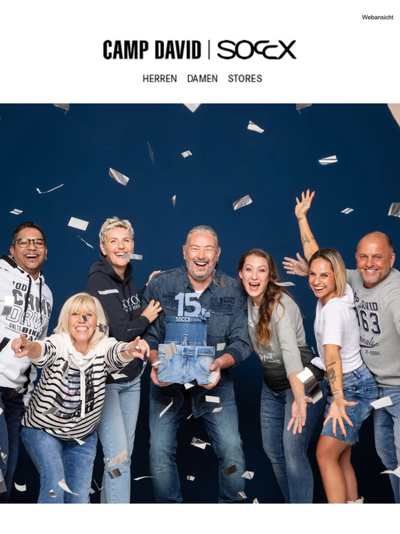 CAMP DAVID: Wir feiern 15 Jahre Memberclub 🎉 Jetzt Member werden! | Milled