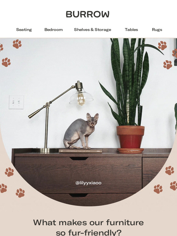 Burrow: What makes our furniture so fur-friendly? | Milled