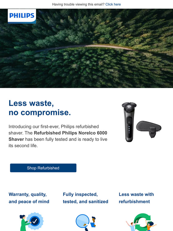 Philips: Introducing Philips Refurbishment | Milled