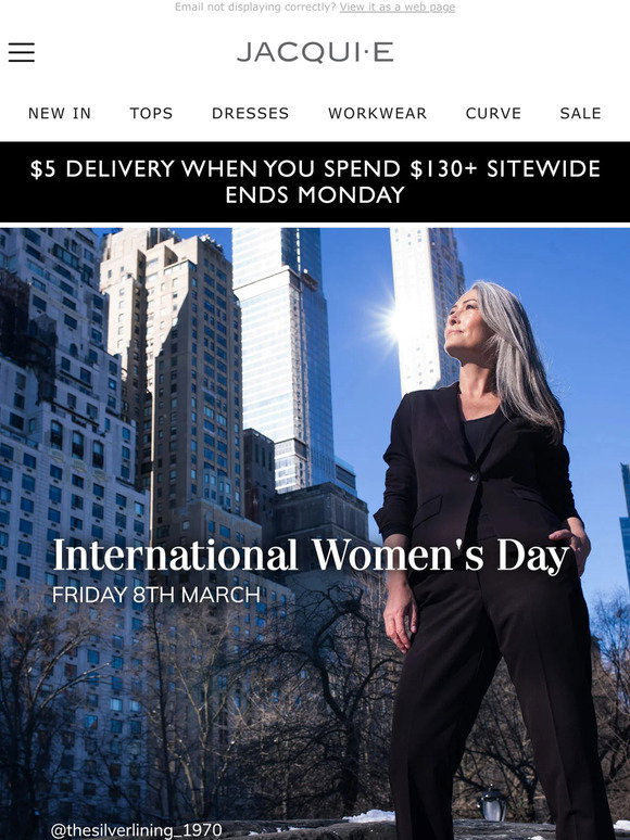 Jacqui E: International Women's Day | A Time To Celebrate All Women ...
