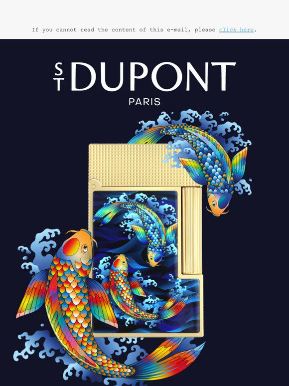S.T. Dupont: Koi Fish: An Homage to Japanese Art | Milled