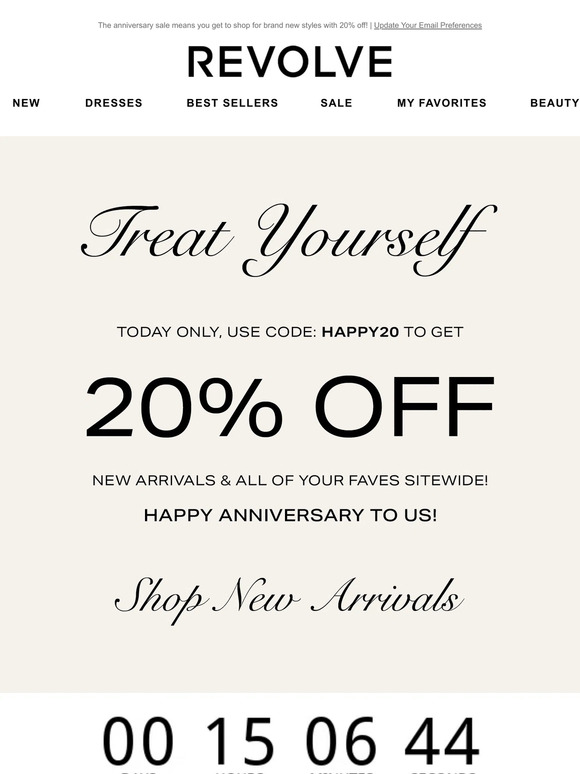 REVOLVE: SALE ENDS TONIGHT | Milled