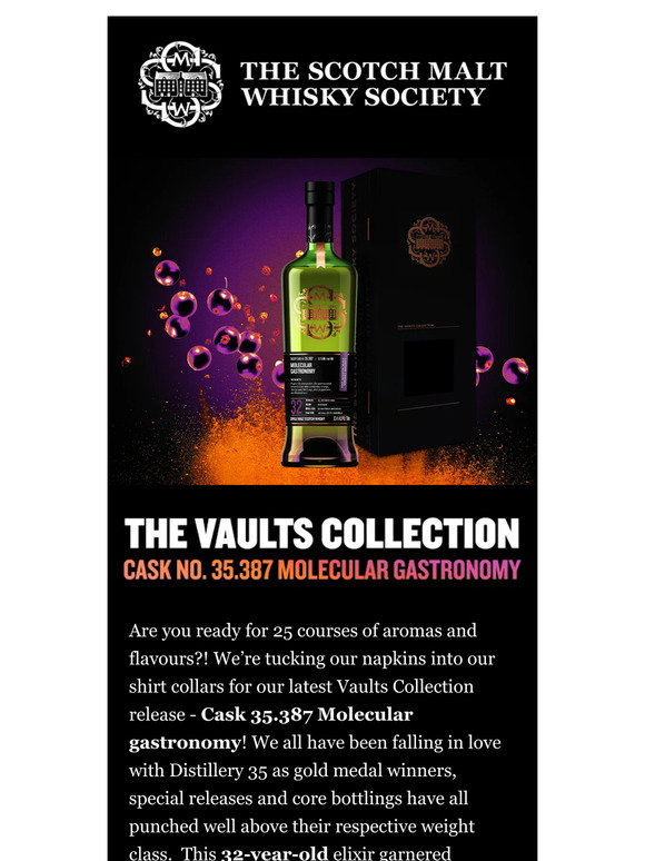 The Scotch Malt Whisky Society: Vaults Collection Release – Cask 35.387 ...