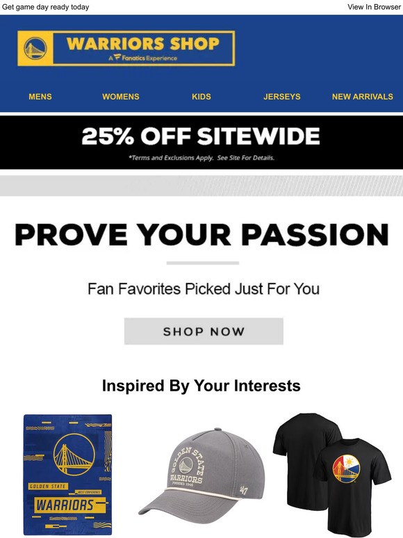 Golden State Warriors: Thanks For Visiting The Official Warriors Shop | Milled