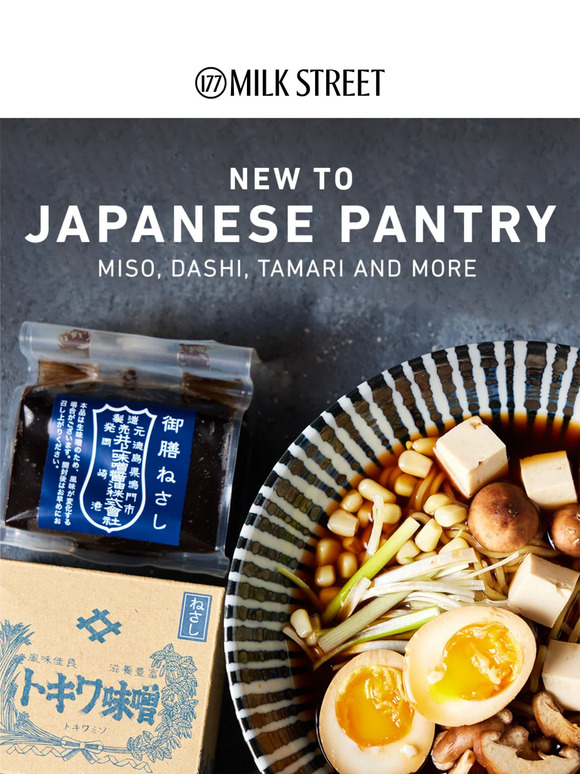 Milk Street Kitchen: New: Japanese Miso, Barrel-Aged for Five Years ...