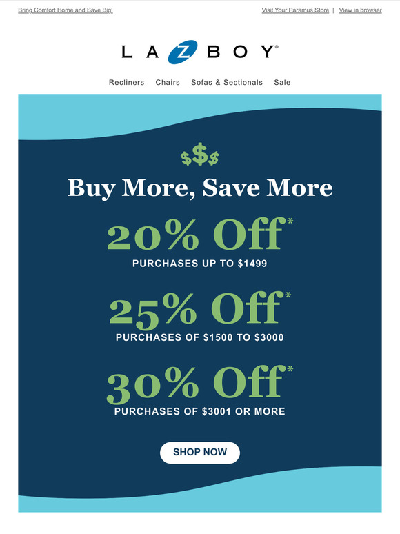 La-Z-Boy: 🟢 Get MORE for LESS. 🟢 | Milled