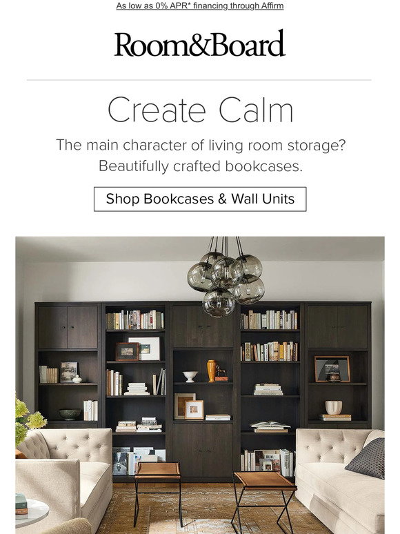 Room & Board: Organize your TBR pile with a modern bookcase | Milled