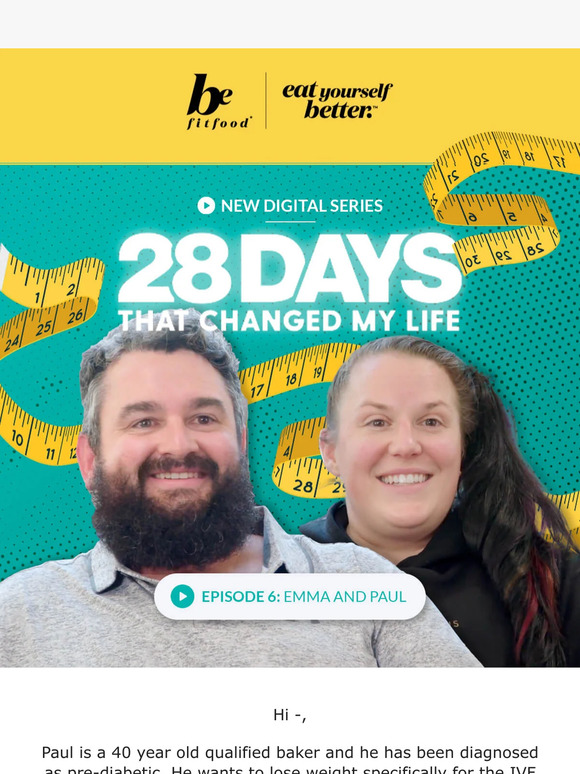 Be Fit Food: 28 Days that Changed my Life! Get 10% OFF Your 28 Day ...