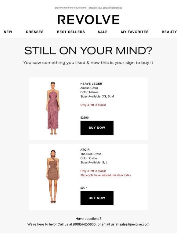 REVOLVE: SALE ENDS TONIGHT | Milled