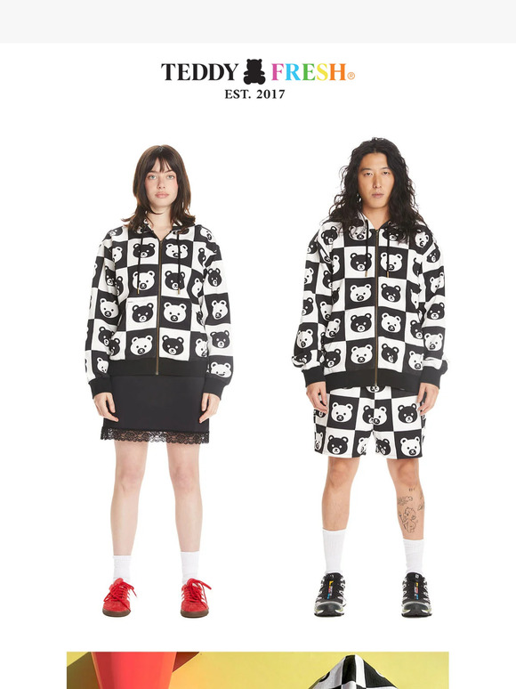 Teddy Fresh: Bear Check Set Available Now! | Milled