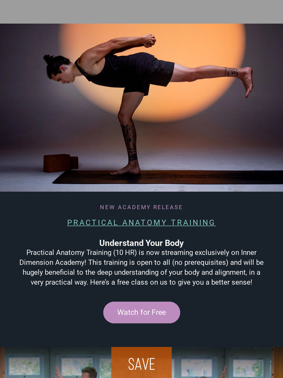 Inner Dimension TV: Better Understand Your Body and Alignment | Milled