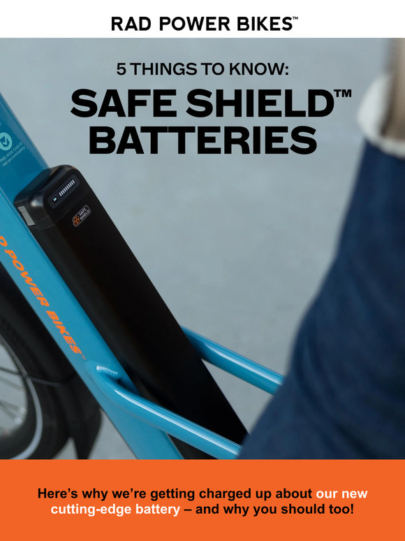 Rad Power Bikes: 5 reasons to love Safe Shield batteries 🔋🛡️ | Milled