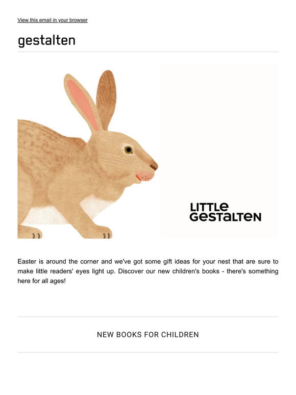 Gestalten: New Children's books from Little Gestalten for all ages 🐰 ...
