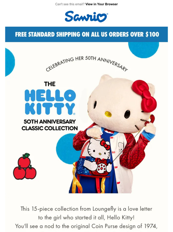 Hello Kitty: Hello Kitty's 50th Anniversary - The Classic Collection ...