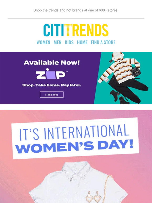 Citi Trends: Happy International Women's Day! 🫶🏾👸🏾 | Milled