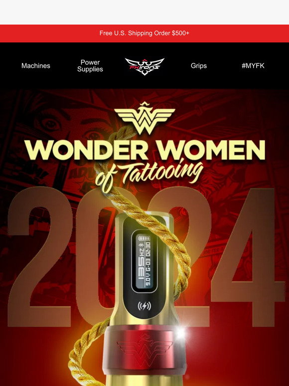 FK Irons: Celebrate Women's History Month with Our Heroic 2024 Wonder ...