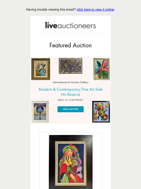 LiveAuctioneers: International Women's Day | Milled