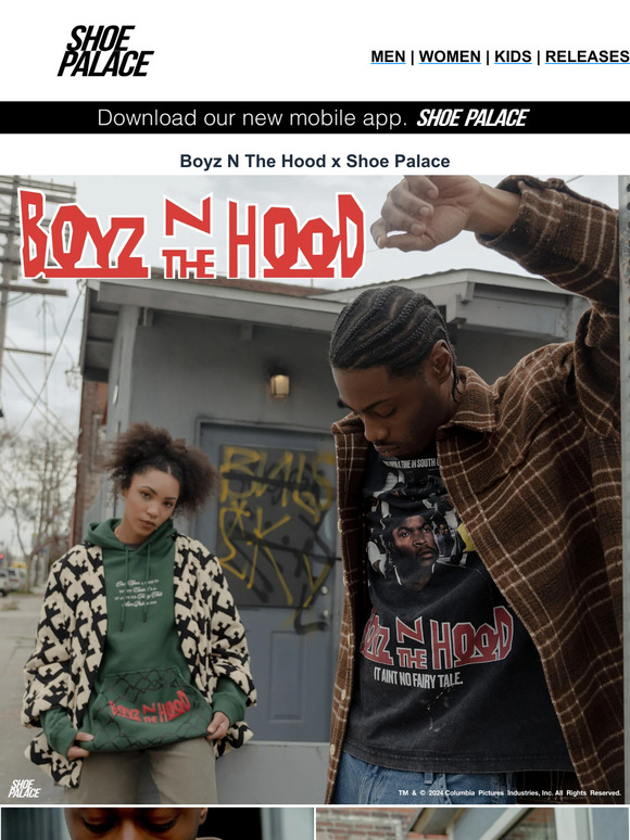 Shoe Palace: BOYZ N THE HOOD X SP OUT NOW | Milled