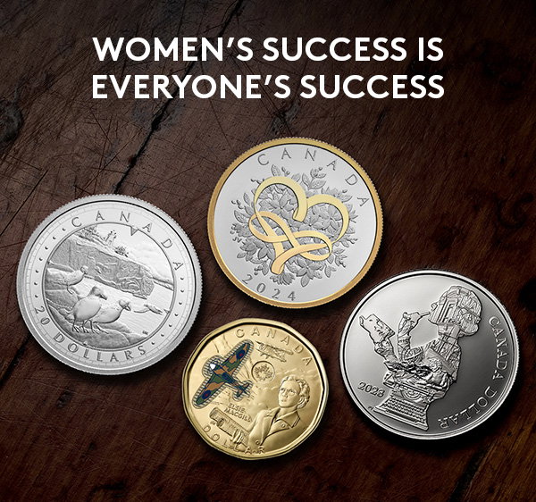 Royal Canadian Mint: Celebrate International Women’s Day: Discover our ...