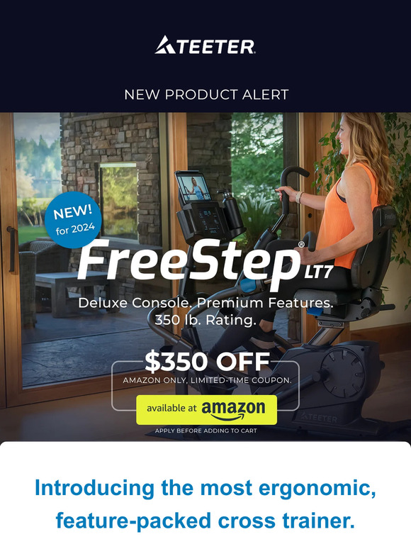 Teeter: New model alert! Introducing the FreeStep LT7 | Milled