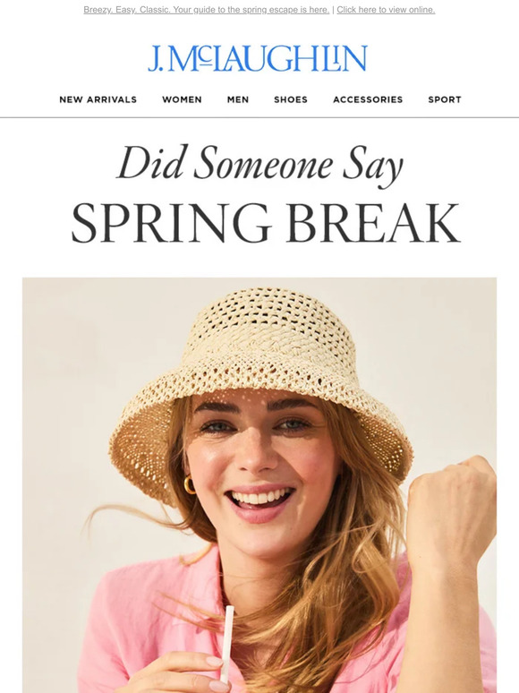 J.McLaughlin: Spring Travel Style | Milled