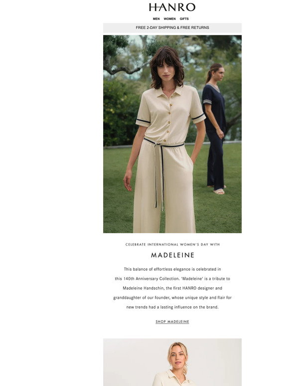 HANRO: 140 Years of Effortless Chic | Milled