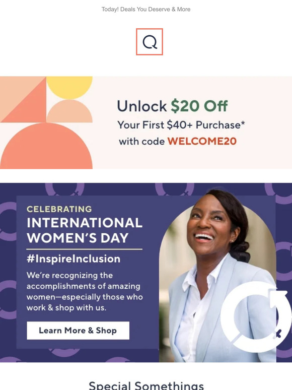 QVC: Celebrating International Women's Day | Milled