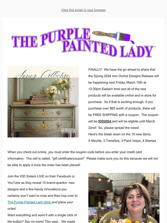 Sarah Hall Designs: IOD Spring 2024 Release!!! (Finally) | Milled
