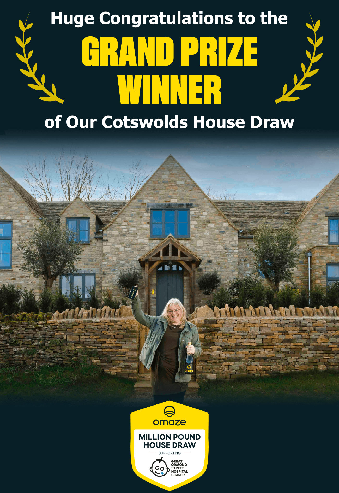 Omaze: Congratulations to Our Cotswolds House Grand Prize Winner 🎉 | Milled
