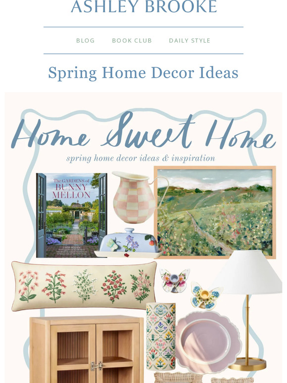 Ashley Brooke Designs: Home sweet spring home… 🌷 | Milled