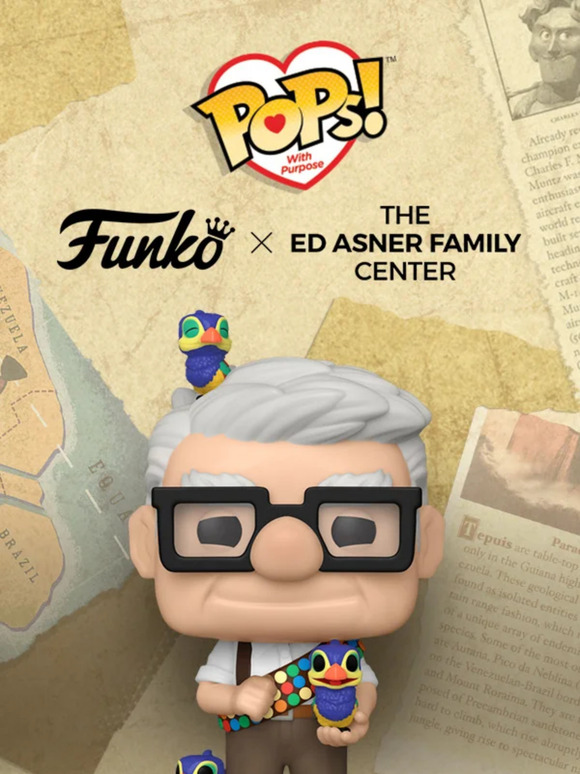 Funko: Pops! With Purpose – Disney and Pixar’s Up | Milled