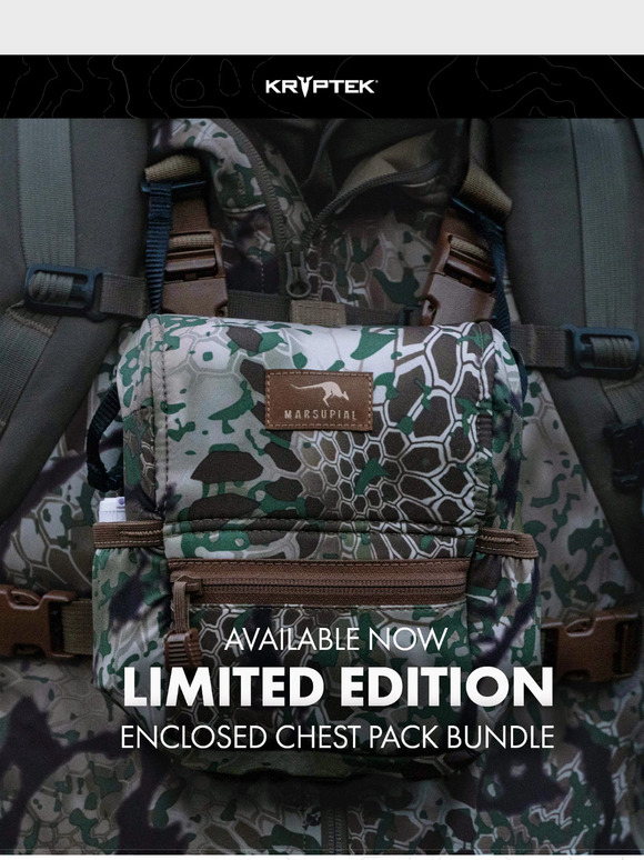 Kryptek: 💥Available NOW! - Marsupial Chest Packs💥 | Milled