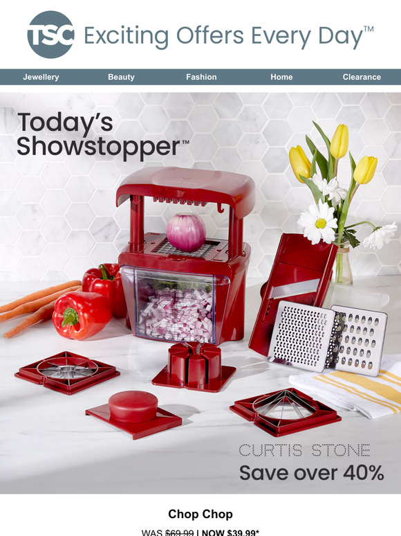 The Shopping Channel: Today’s Showstopper™ - Curtis Stone Chop Chop ...